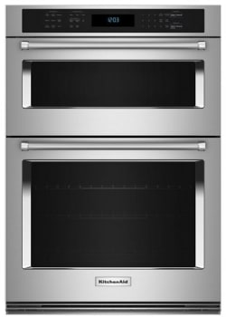 KitchenAid KOEC530PPS 30 Inch Built-In Combination Microwave Wall Oven with 5.0 Cu. Ft. Oven ...