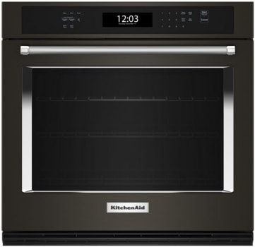 KitchenAid KOES530PBS 30 Inch Single Electric Wall Oven with 5 Cu. Ft ...