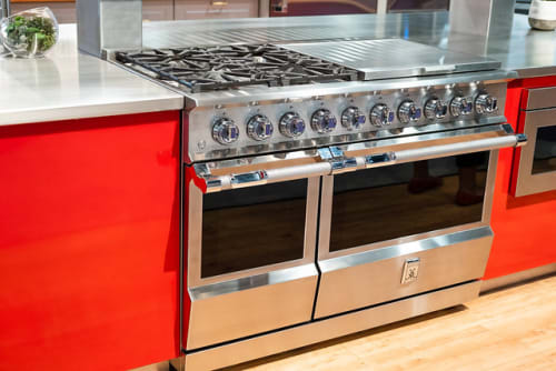 Hestan KRD484GDNGBG 48 Inch Freestanding Dual Fuel Range with 4 Sealed ...