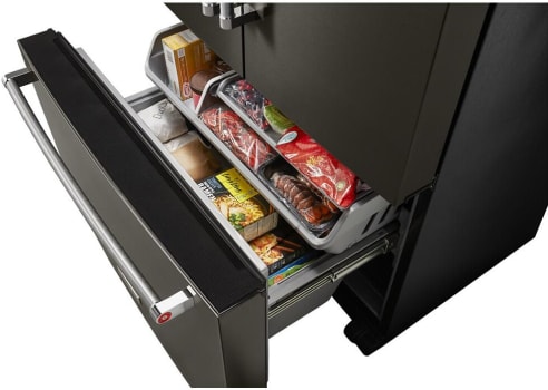 KitchenAid KRFC704FBS 36 Inch Counter-Depth French Door Refrigerator ...