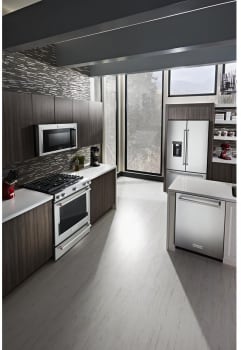 KitchenAid KRFC704FPS 36 Inch Counter-Depth French Door Refrigerator ...