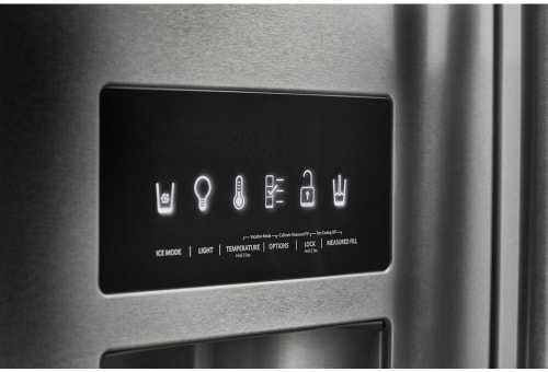 KitchenAid KRFF507HPS 36 Inch Freestanding French Door Refrigerator ...