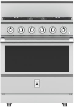 Hestan KRG304NG1 30 Inch Freestanding Gas Range with 4 Sealed Burners ...