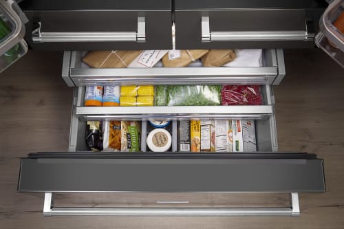 KitchenAid KRMF706ESS 36 Inch Freestanding 5-Door French Door ...