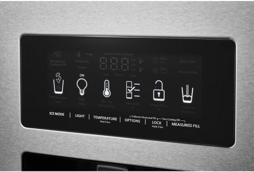 KitchenAid KRSC700HPS 36 Inch Counter-Depth Freestanding Side-by-Side ...