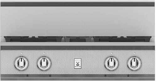 Hestan KRT304NG1 30 Inch Gas Rangetop with 4 Sealed Burners, Dual-Flow ...