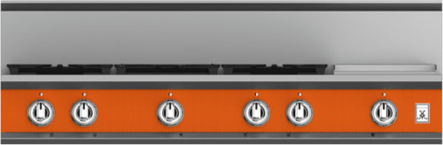 Hestan KRT485GDNGOR 48 Inch Gas Rangetop with 5 Brass Sealed Burners ...