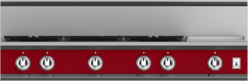 Hestan KRT485GDLPRD 48 Inch Gas Rangetop with 5 Brass Sealed Burners ...