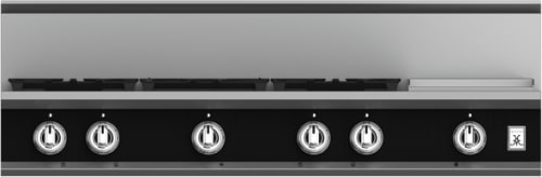 Hestan KRT485GDLPBK 48 Inch Gas Rangetop with 5 Brass Sealed Burners ...