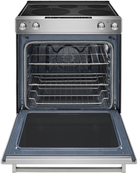 KitchenAid KSEG700ESS 30 Inch Slide-In Electric Range with 5 Elements ...