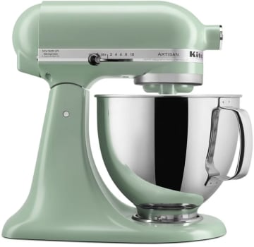 KitchenAid KSM150PSDC 5 Quart Tilt-Head Stand Mixer with 10 Speeds ...