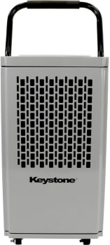 KeyStone KSTAD110PD 110 Pint Capacity Dehumidifier with 1.45 Gal Water Tank Capacity, Electronic ...