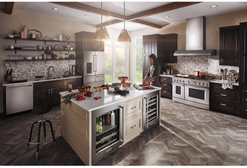 KitchenAid KUBL314KSS 24 Inch Freestanding/Built-In Undercounter Dual ...