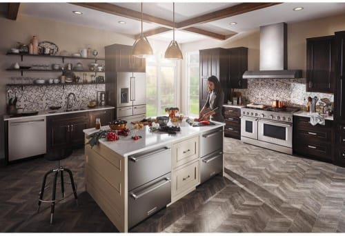 KitchenAid KUDF204KSB 24 Inch Built-In Undercounter Double-Drawer ...