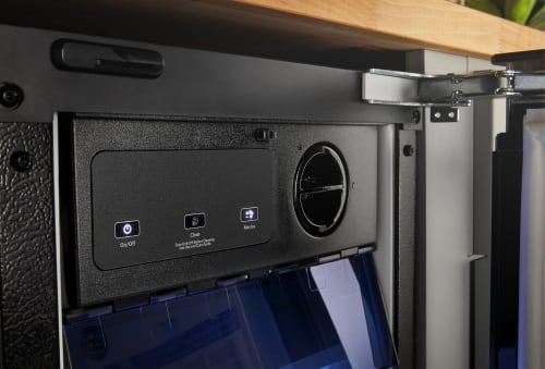 KitchenAid KUIX335HPS 15 Inch Built-In Undercounter Clear Ice Maker ...