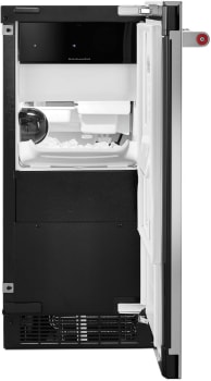 KitchenAid KUIX335HPS 15 Inch Built-In Undercounter Clear Ice Maker ...