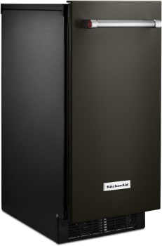 KitchenAid KUIX535HBS 15 Inch Built-In Undercounter Clear Ice Maker ...