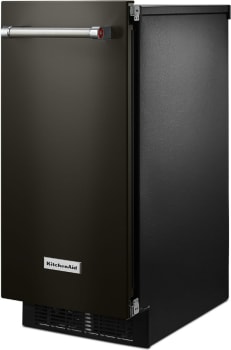 KitchenAid KUIX535HBS 15 Inch Built-In Undercounter Clear Ice Maker ...