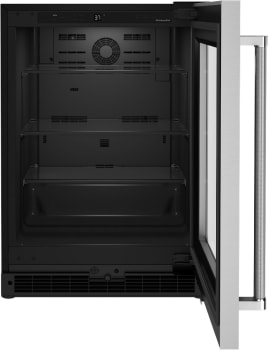KitchenAid KURR214KSB 24 Inch Built-In Undercounter Refrigerator with 5 ...