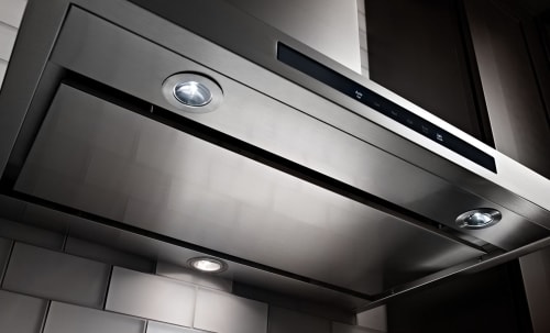 KitchenAid KVWB606DSS Wall Mount Canopy Hood with 585 CFM Optional ...