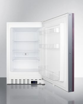 Summit ALFZ36IF 21 Inch Built-In All Freezer with 2.68 Cu. Ft. Capacity ...