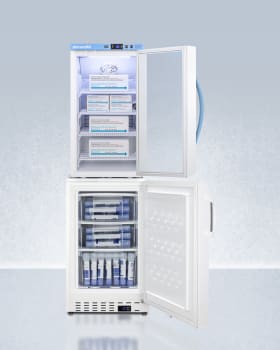 AccuCold ARG3PVADA305AFSTACK 20 Inch Stacked Vaccine Refrigerator ...