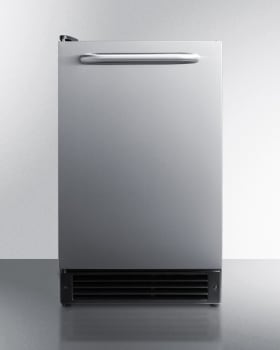 Summit BIM26LHD 15 Inch Built-In Icemaker with 12 lbs. Storage Capacity ...