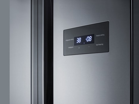 Summit FDRD15SS 27 Inch Counter Depth French Door Refrigerator with ...