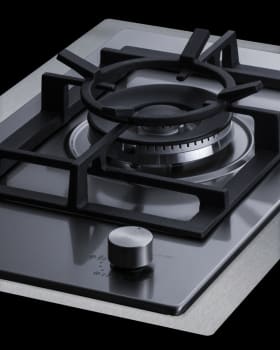 Summit GCJ1SSTK15 15 Inch Gas Cooktop with 1 Sealed Burner, Cast Iron ...