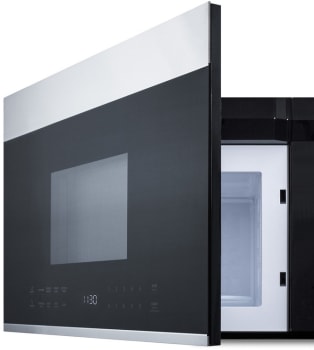Summit MHOTR24SS 24 Inch Over-the-Range Microwave with Range Hood ...