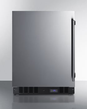 Summit SCFF53BCSSLHD 24 Inch Built-In Undercounter Freezer with 4.72 cu ...