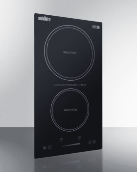 Summit SINC2B115 12 Inch Induction Cooktop with 2 Cooking Zones ...