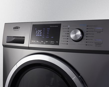Summit SPWD2203P 24 Inch Front Load Washer/Dryer Combo with 2.7 cu. ft ...