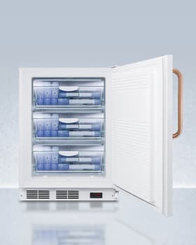 AccuCold VT65MLBITBCADA 24 Inch Built-In All-Freezer with 3.5 Cu. Ft ...