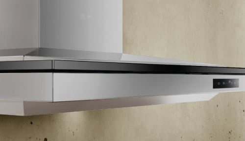 Zephyr ALAM90ABX 36 Inch Wall Mount Chimney Range Hood with Optional ...