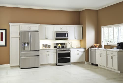 LG LDE4413ST 30 Inch Electric Range with 5 Radiant Heating Elements ...