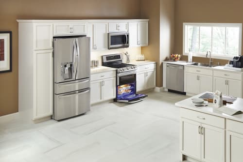 LG LDE4413ST 30 Inch Electric Range with 5 Radiant Heating Elements ...