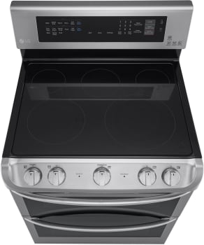 LG LDE4415ST 30 Inch Double Oven Electric Range with ProBake Convection ...