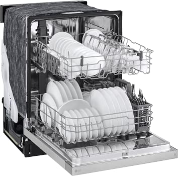 LG LDFC2423B 24 Inch Full Console Dishwasher with 15 Place Settings, 52 ...