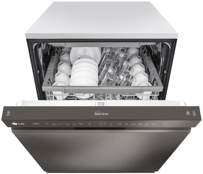 LG LDFN4542D 24 Inch Full Console Dishwasher with 15 Place Settings ...