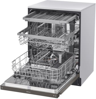 LG LDFN4542D 24 Inch Full Console Dishwasher with 15 Place Settings ...
