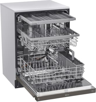 LG LDFN4542D 24 Inch Full Console Dishwasher with 15 Place Settings ...