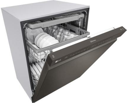 LG LDFN4542D 24 Inch Full Console Dishwasher with 15 Place Settings ...