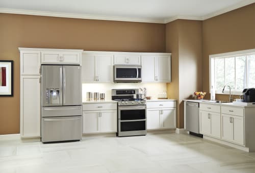 LG LDE4413ST 30 Inch Electric Range with 5 Radiant Heating Elements ...