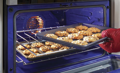 LG LDG4313ST 30 Inch Double Oven Gas Range with 5 Sealed Burners, 6.9 ...