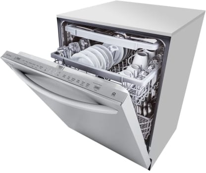 LG LDT5678ST 24 Inch Fully Integrated Dishwasher with 15 Place Setting ...