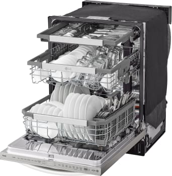 LG LDTH7972S 24 Inch Fully Integrated Smart Dishwasher with 15 Place ...