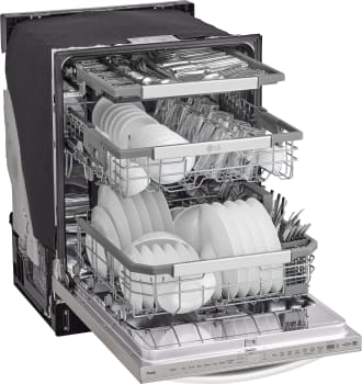 LG LDTH7972S 24 Inch Fully Integrated Smart Dishwasher with 15 Place ...