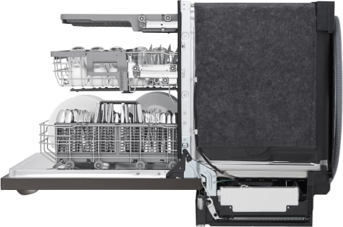 LG LDTS5552D 24 Inch Fully Integrated Smart Dishwasher with 15 Place ...