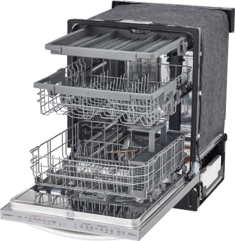 LG LDTS5552S 24 Inch Fully Integrated Smart Dishwasher with 15 Place ...